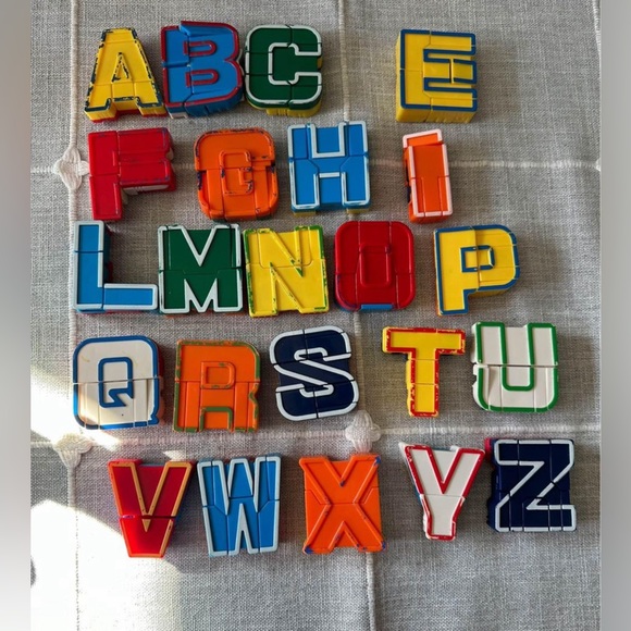 transformer | Toys | Vintage Alphabots Alpha Bots Transformers Letters ...